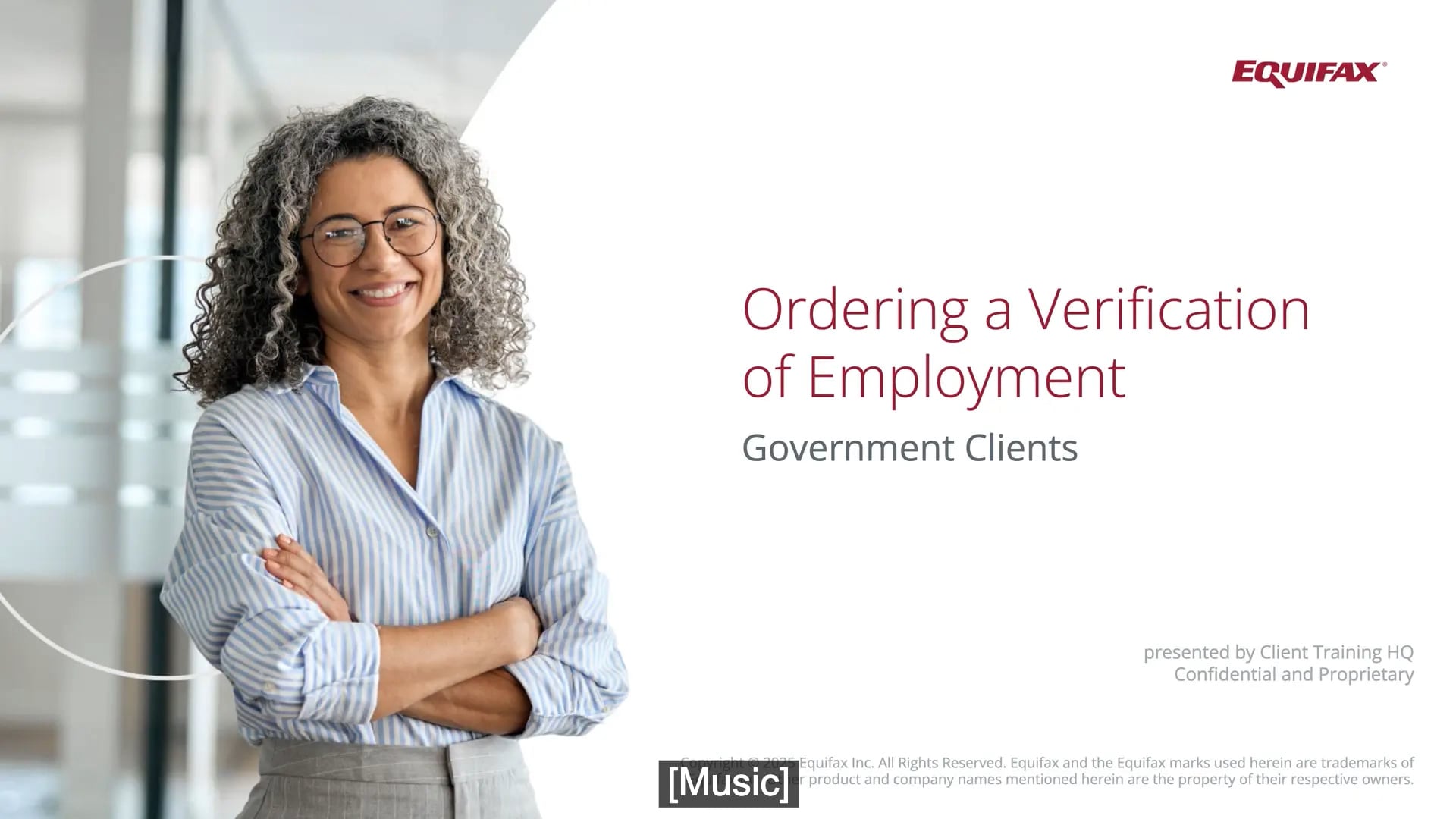 Ordering a Verification of Employment: Government Clients Image
